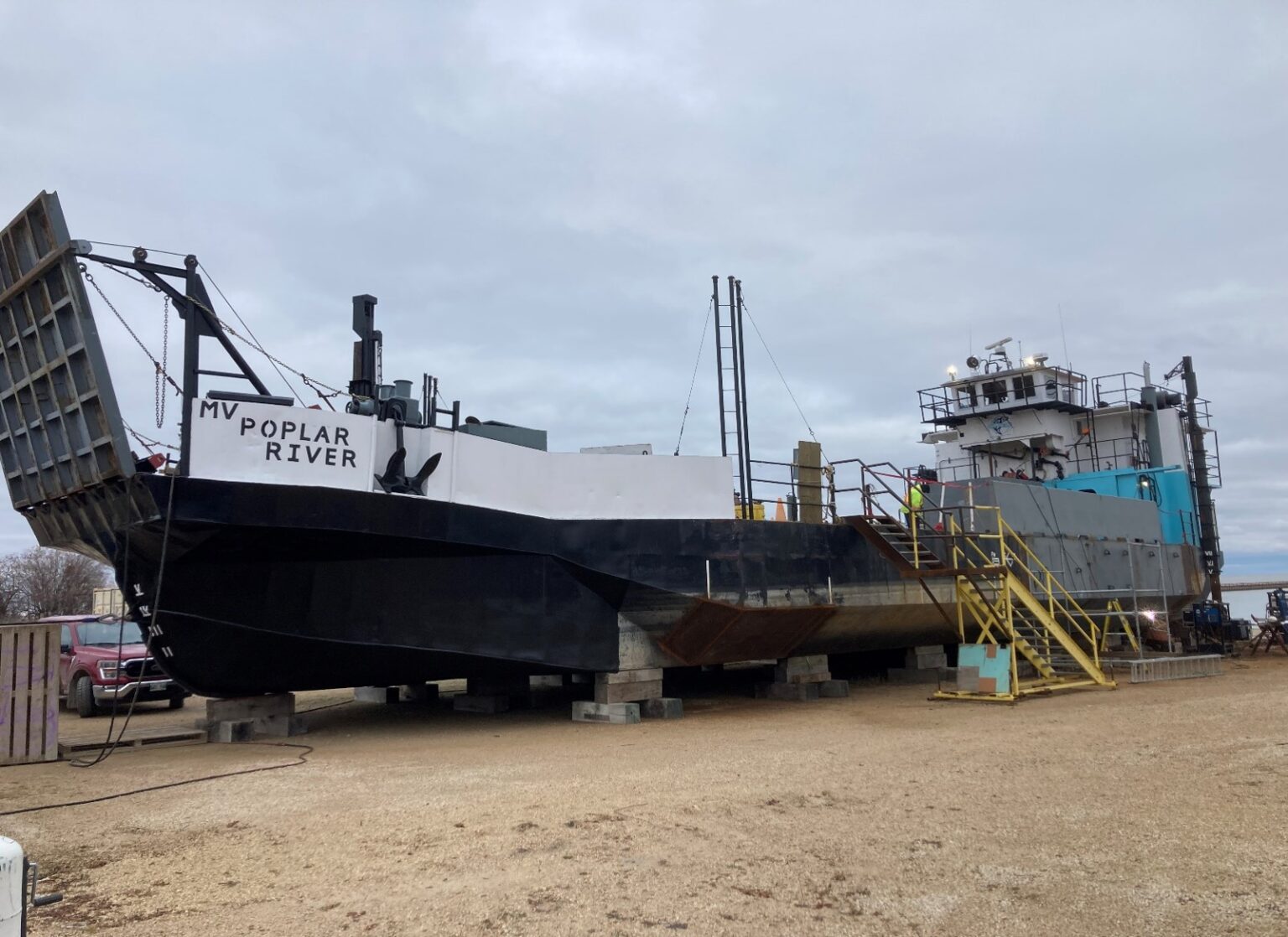 Deck/Hull Repair Weld Inspection